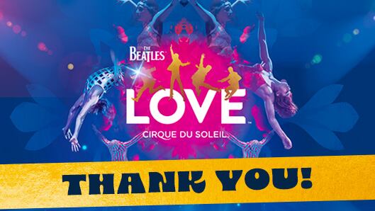 The Beatles LOVE at The Mirage - Cirque du Soleil