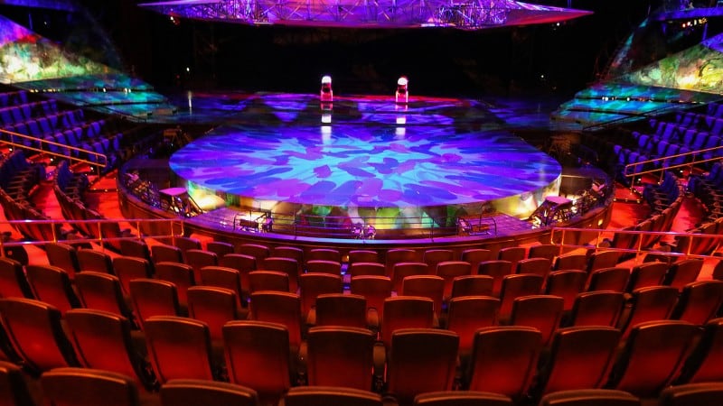 Treasure Island Mystere Seating